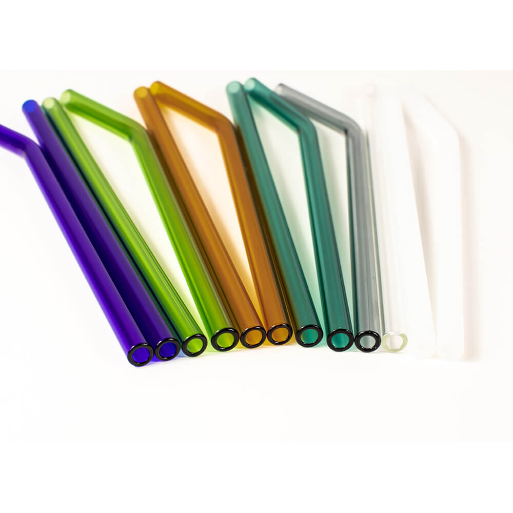 Classic Glass Straw | Reusable Eco-Friendly Glass Straws – Blossom Bottles