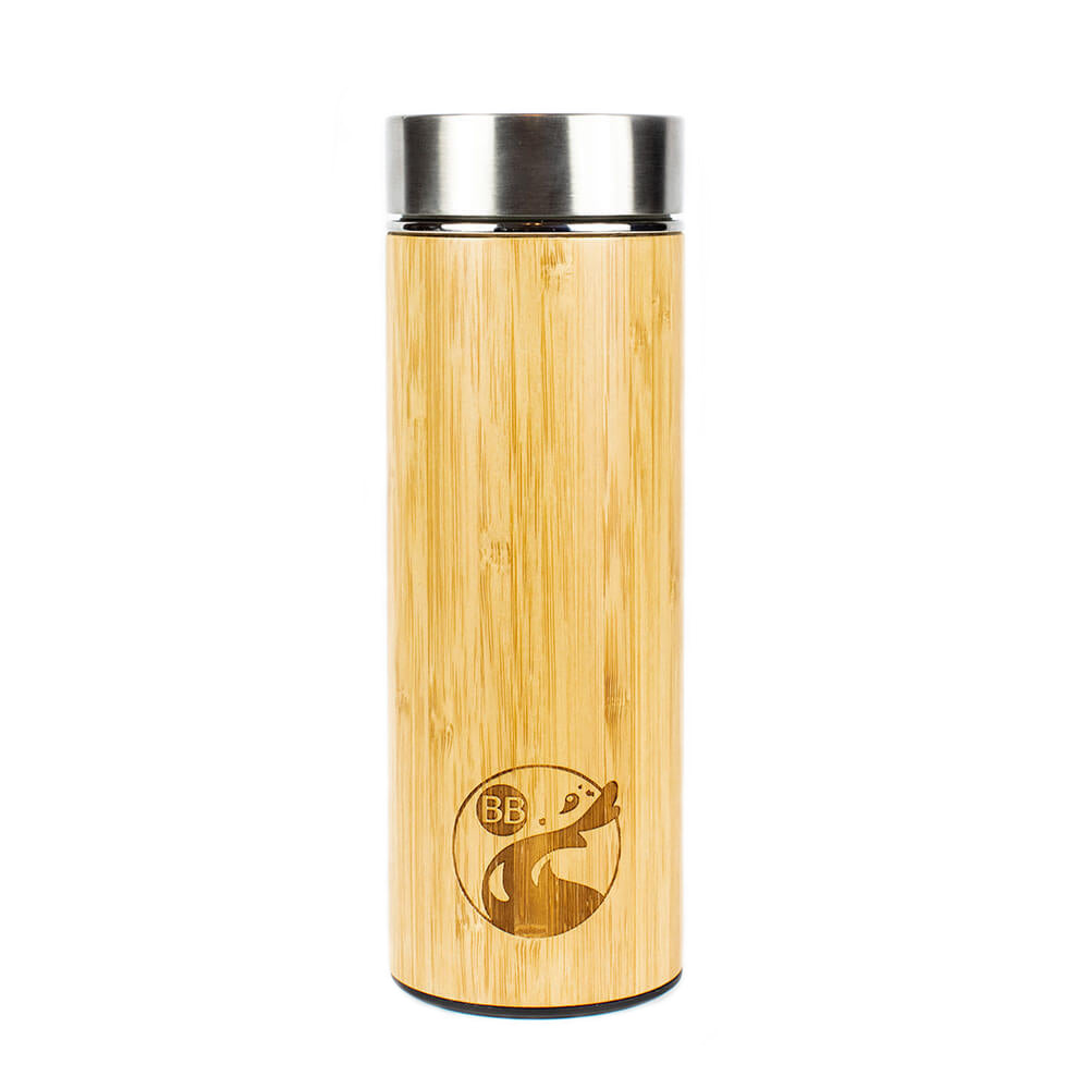 Live In Nature Bamboo Stainless Steel Mug | Sustainable Bamboo and ...