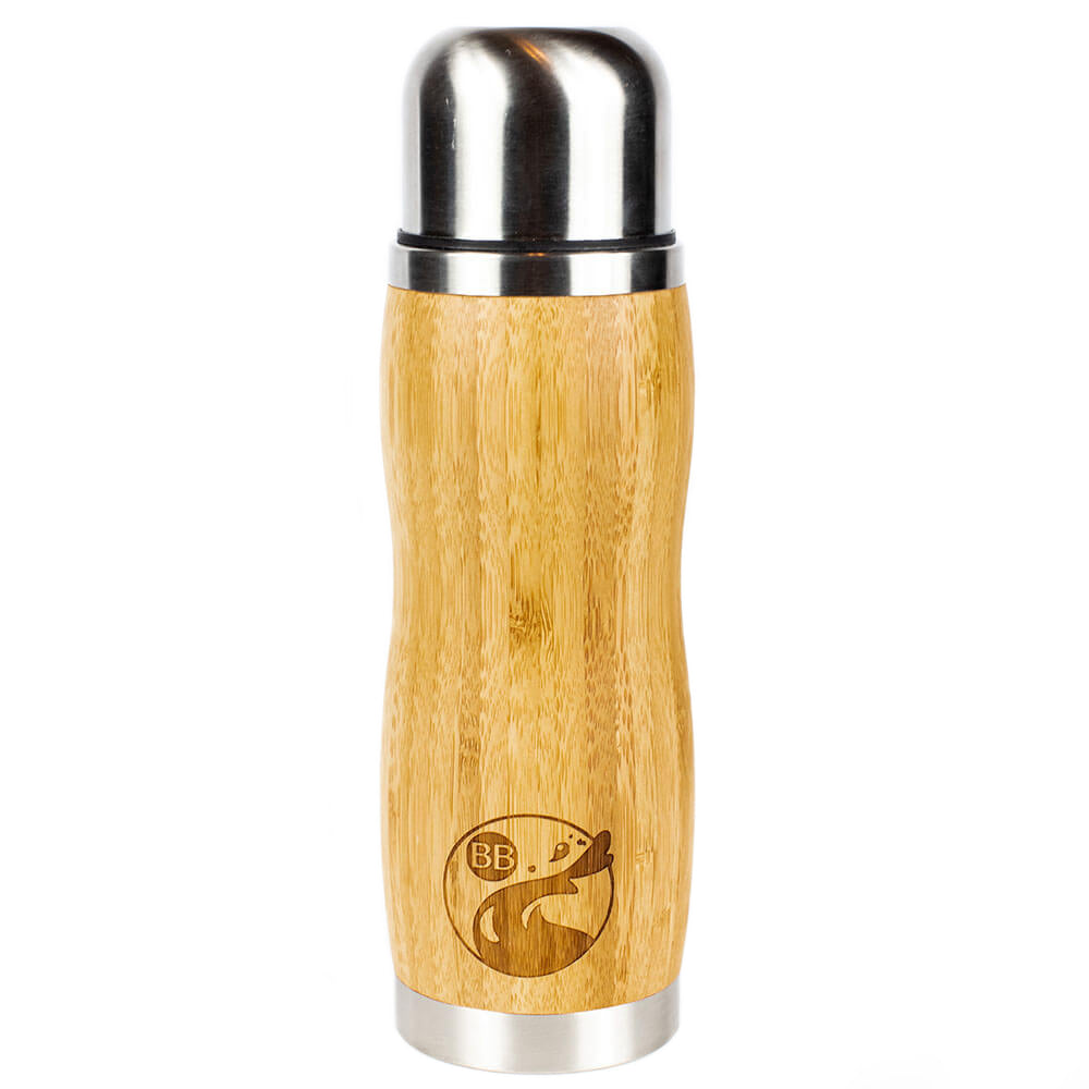 Live In Nature Bamboo Stainless Steel Mug | Sustainable Bamboo and ...